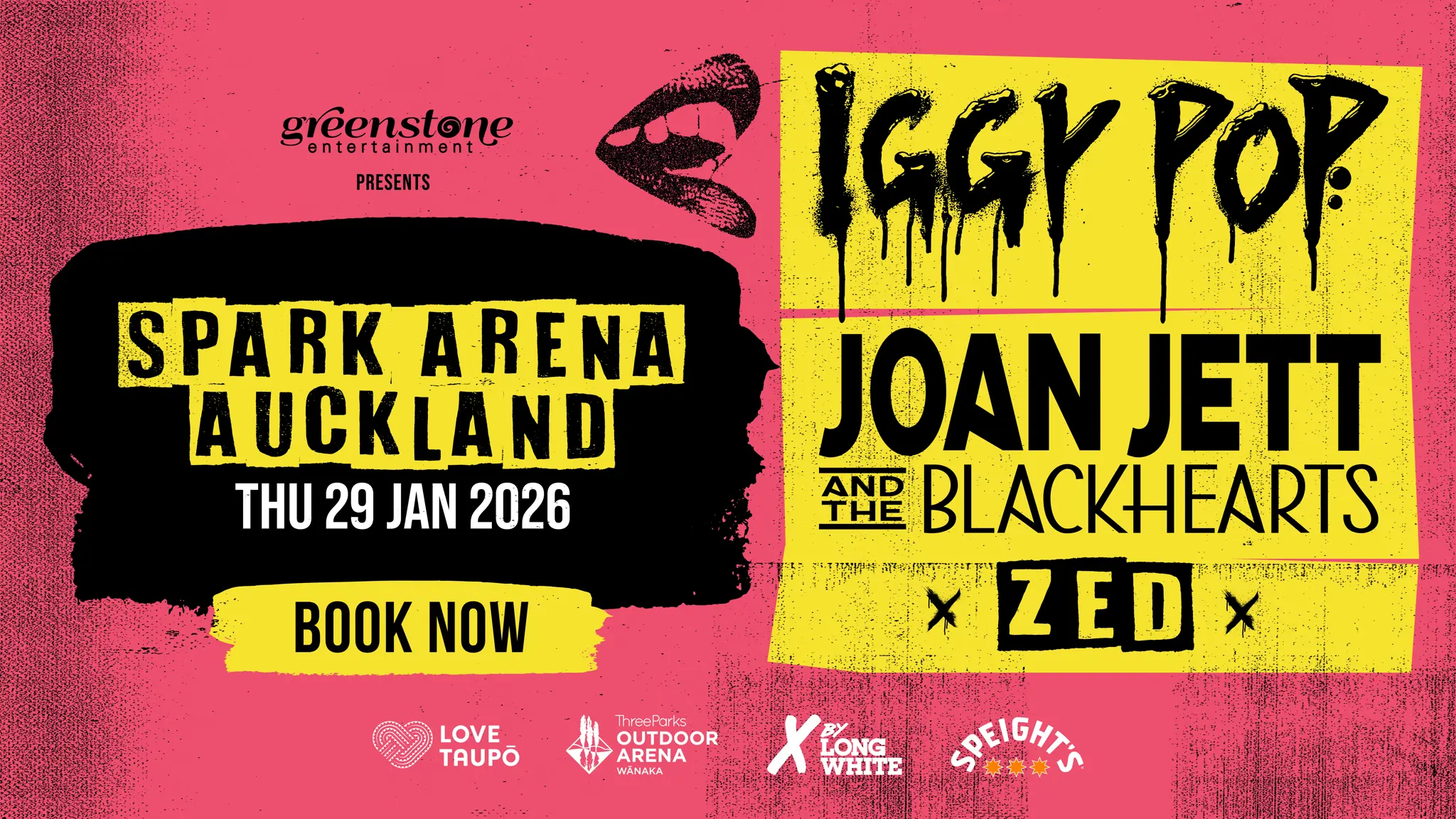 IGGY POP, JOAN JET AND THE BLACKHEARTS, ZED Tickets, Tour and Concert ...