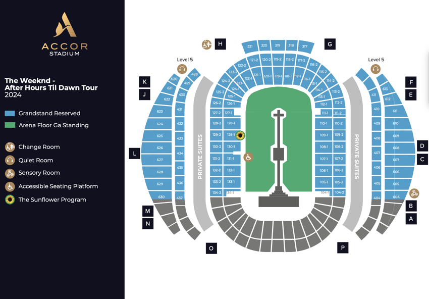 The Weeknd Accessibility