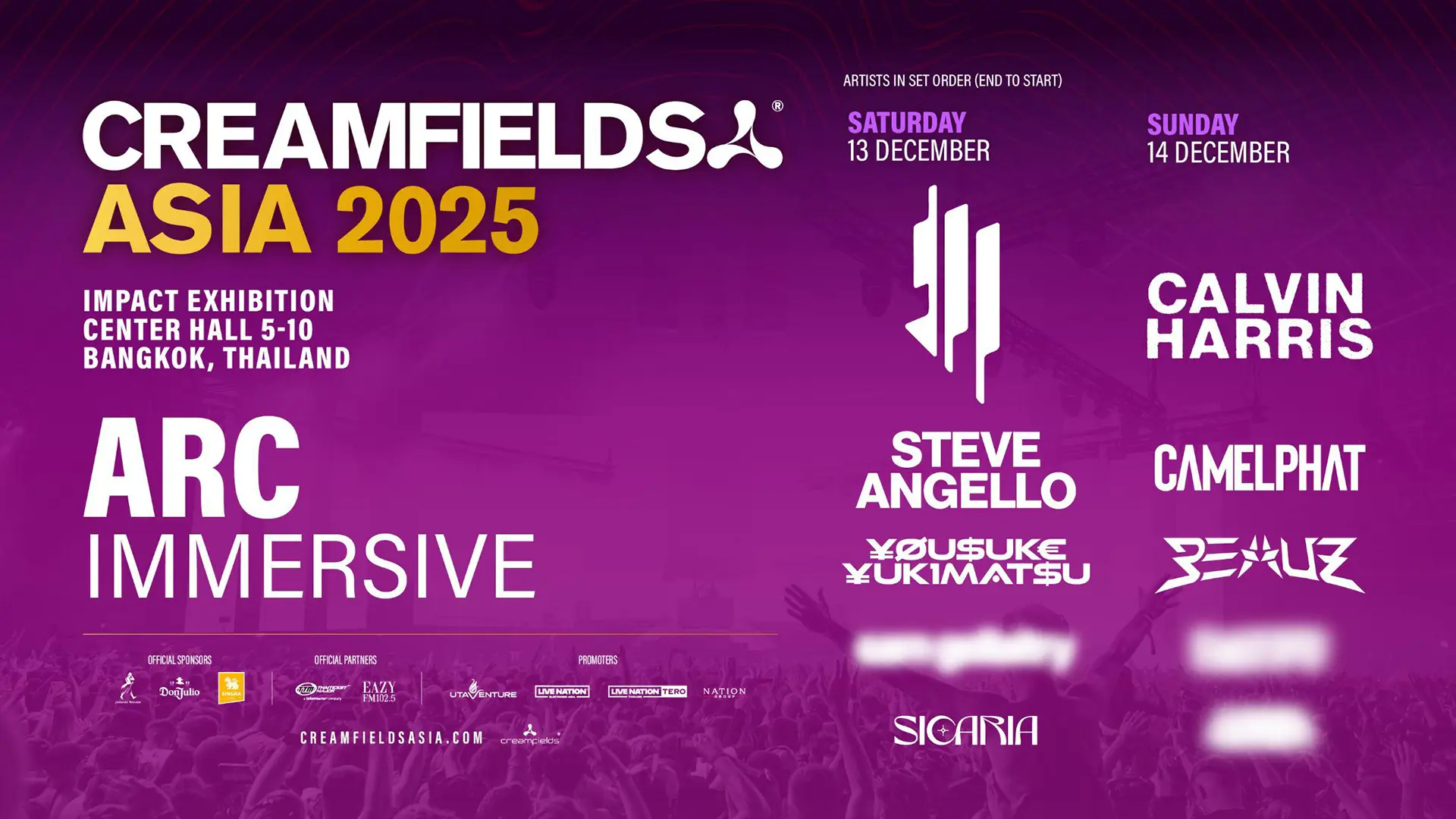 Creamfields Asia 2025