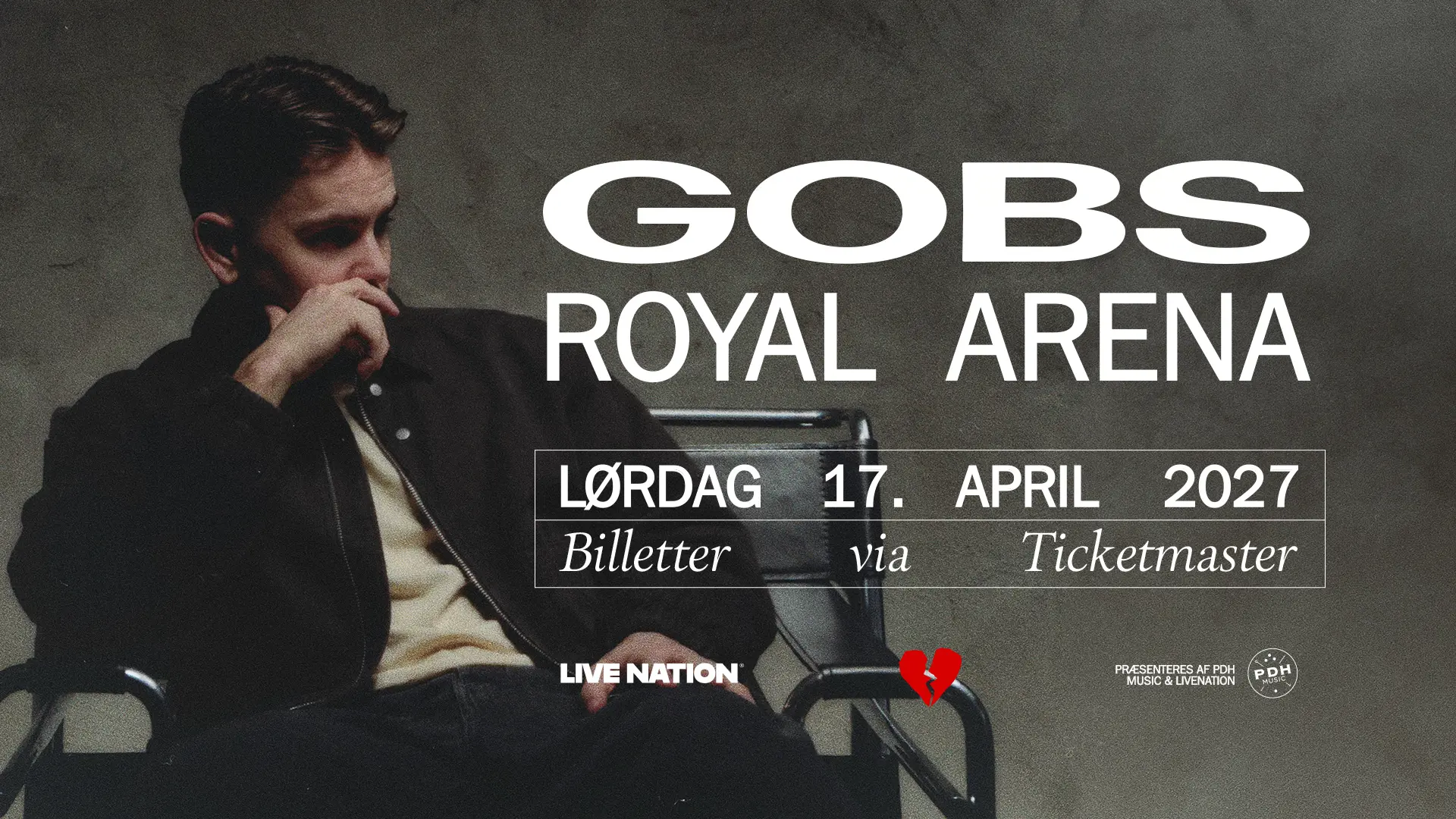 Gobs Tickets, Tour and Concert Dates – www.royalarena.dk