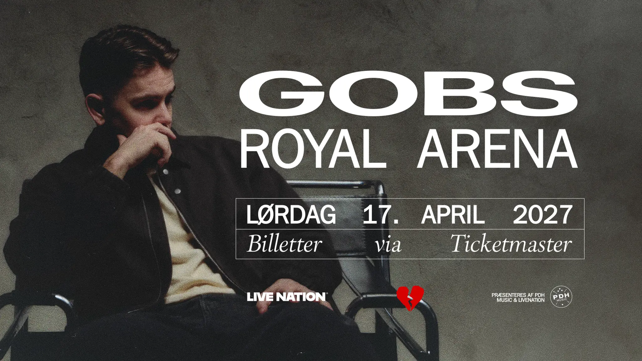 Gobs Tickets, Tour and Concert Dates – www.royalarena.dk